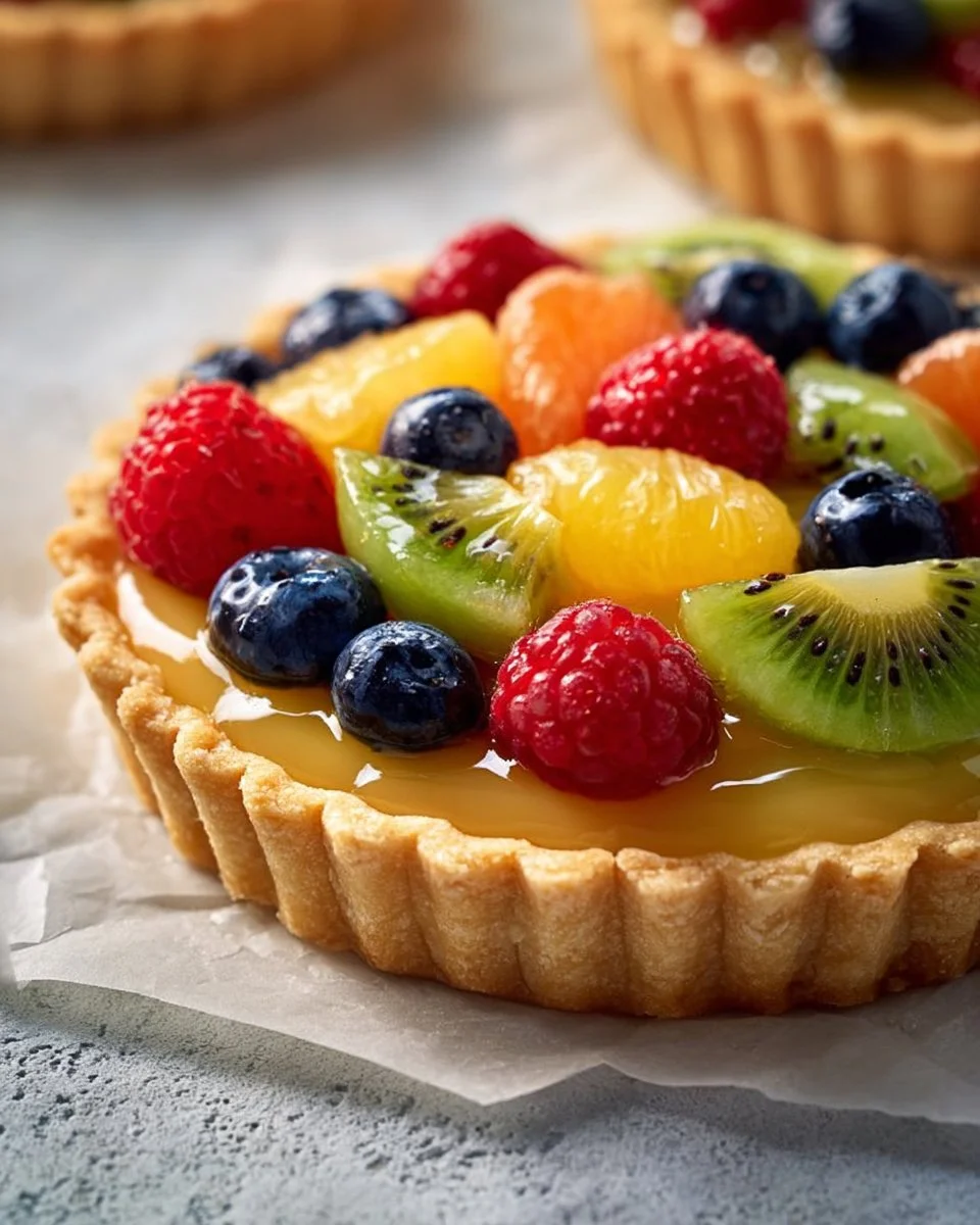 Classic Fruit Tarts | sweettreatsrecipes