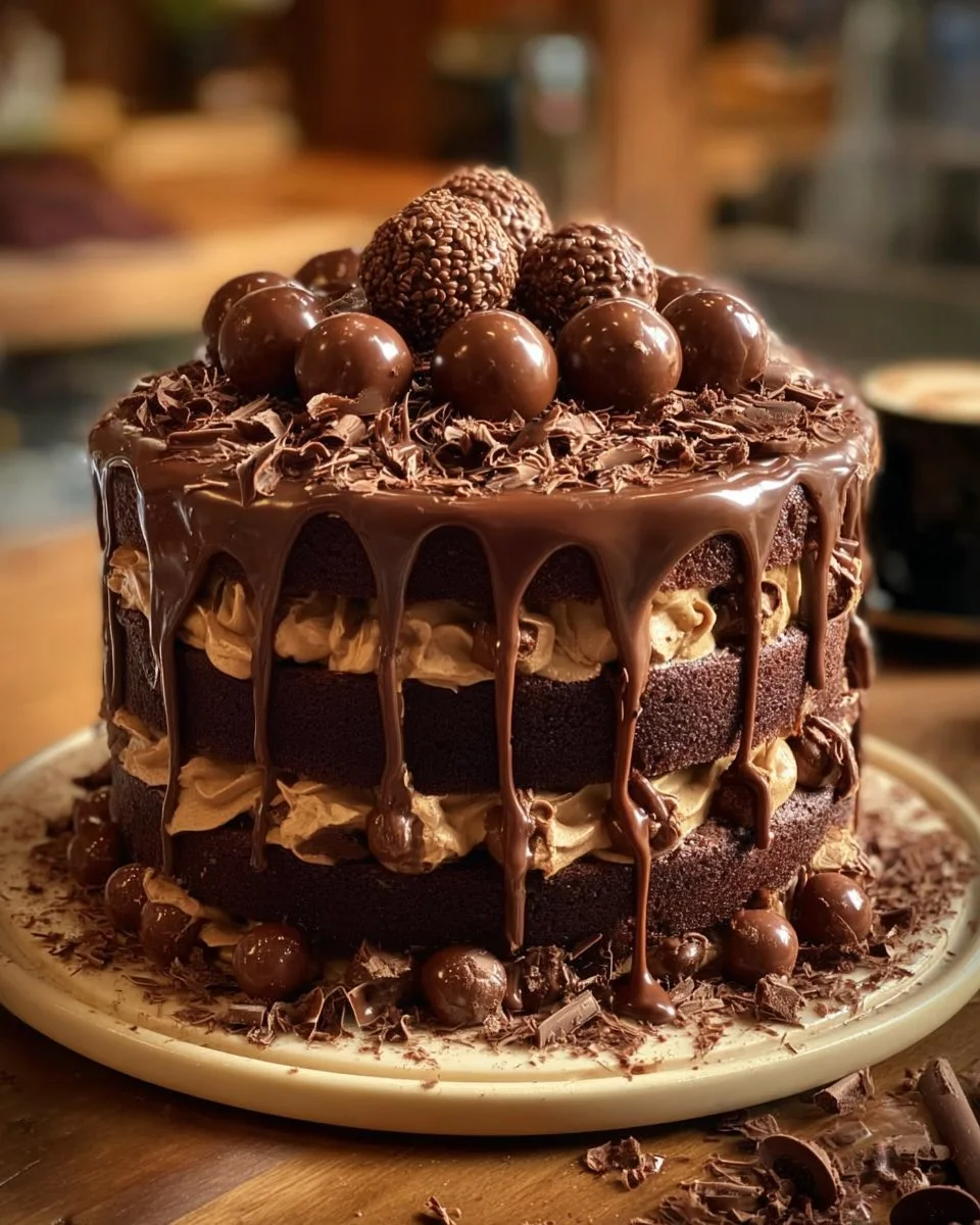 Epic Chocolate Overload Explosion Cake