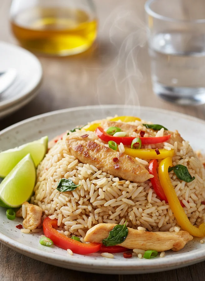 Classic Chinese Chicken Fried Rice Recipe